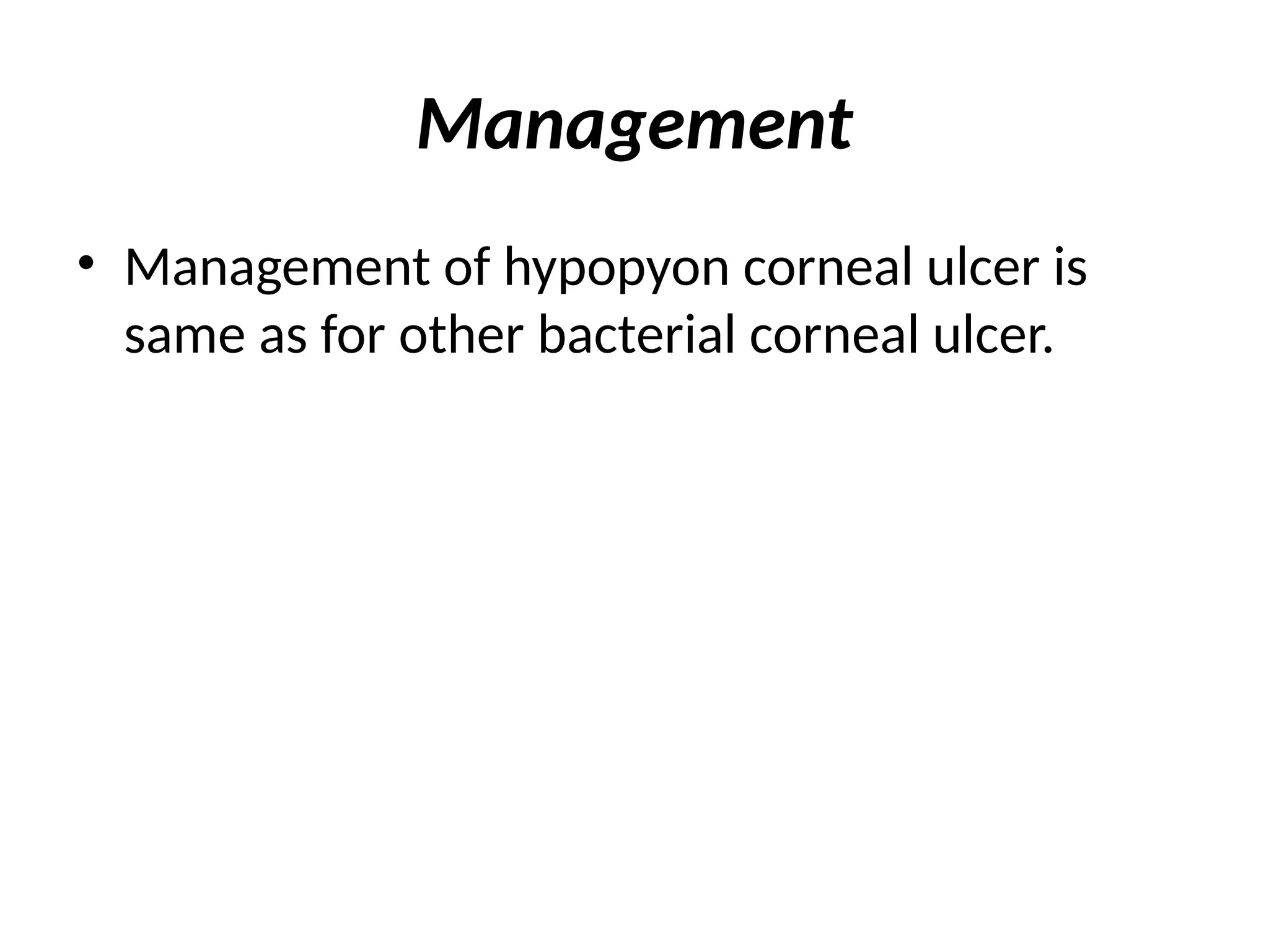 Corneal Ulcer Ulcerative Keratitis Pptx