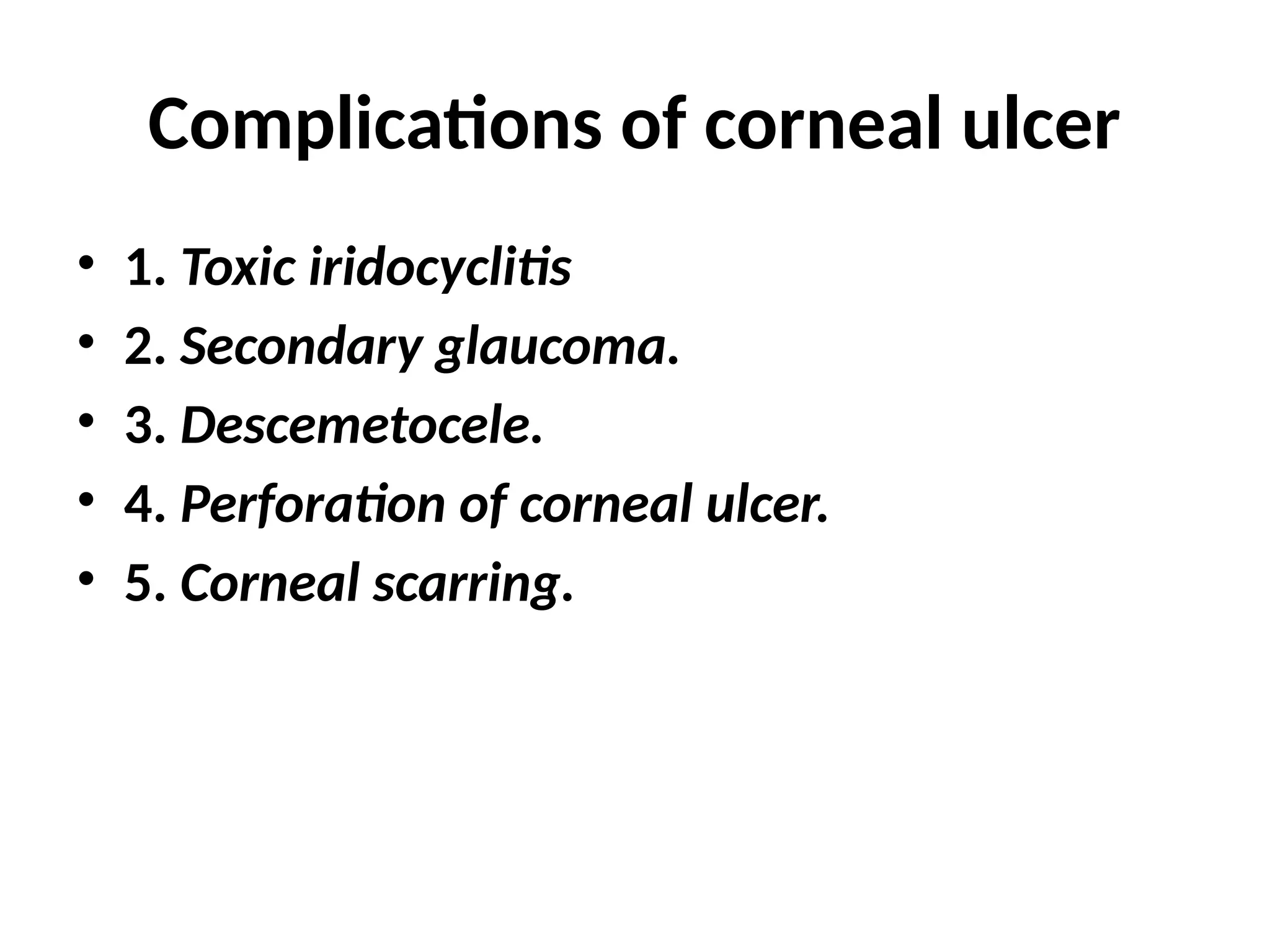 corneal ulcer (ulcerative keratitis).pptx