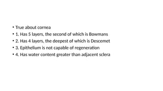 embryology of cornea. anatomy of cornea. | PPT