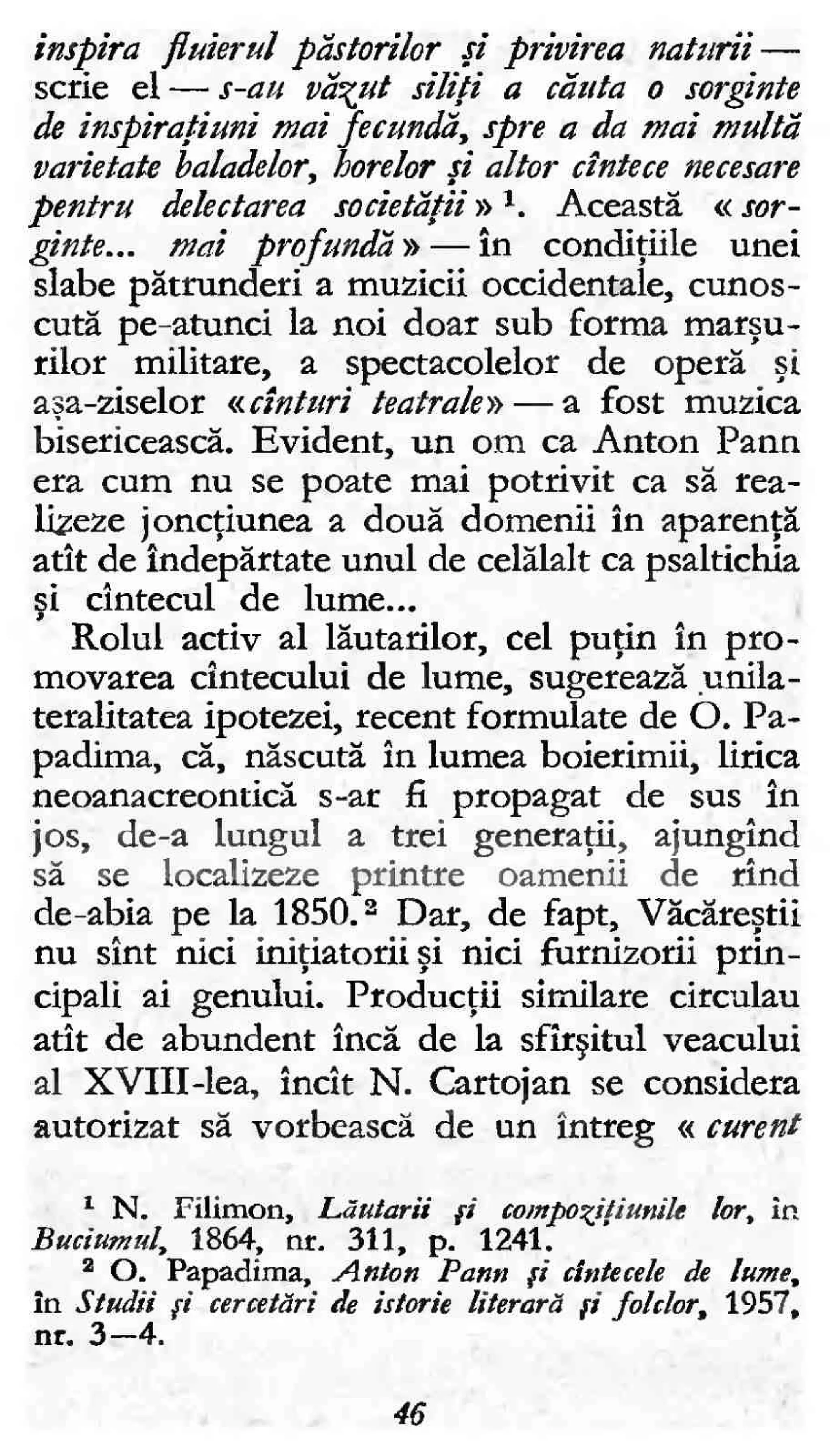 Cornea Paul - Anton pann | PDF