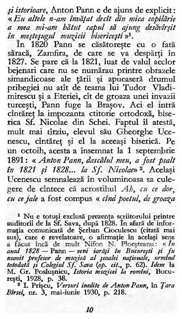 Cornea Paul - Anton pann | PDF