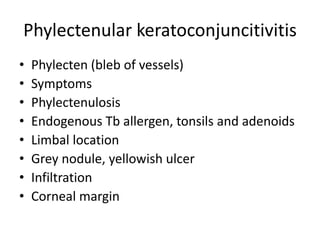 Cornea -immune mediated disorders | PPTX