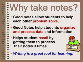Cornell Notes Student PPT | PPT