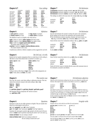 Cornell latin words, 8 pp | PDF