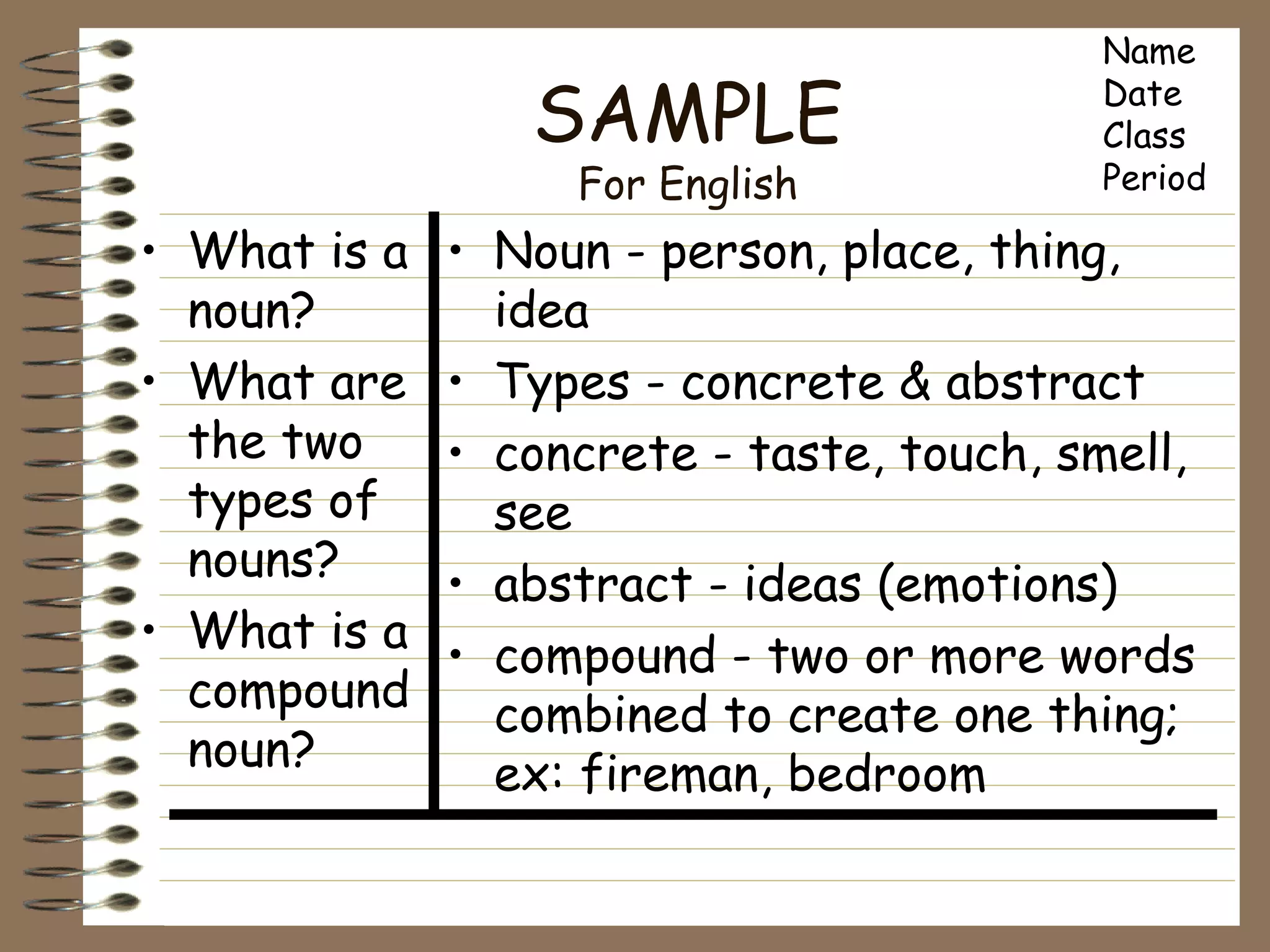Cornell notes | PPT