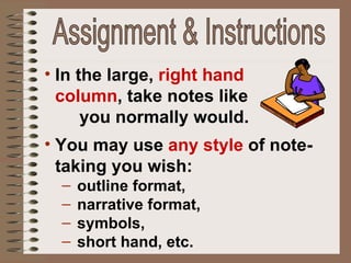 Cornell notes | PPT