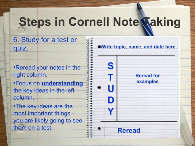 Cornell notes