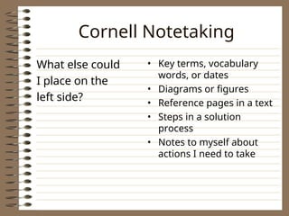 cornell_notes_powerpoint- PPT 3.pptsadasdsadsa | PPT