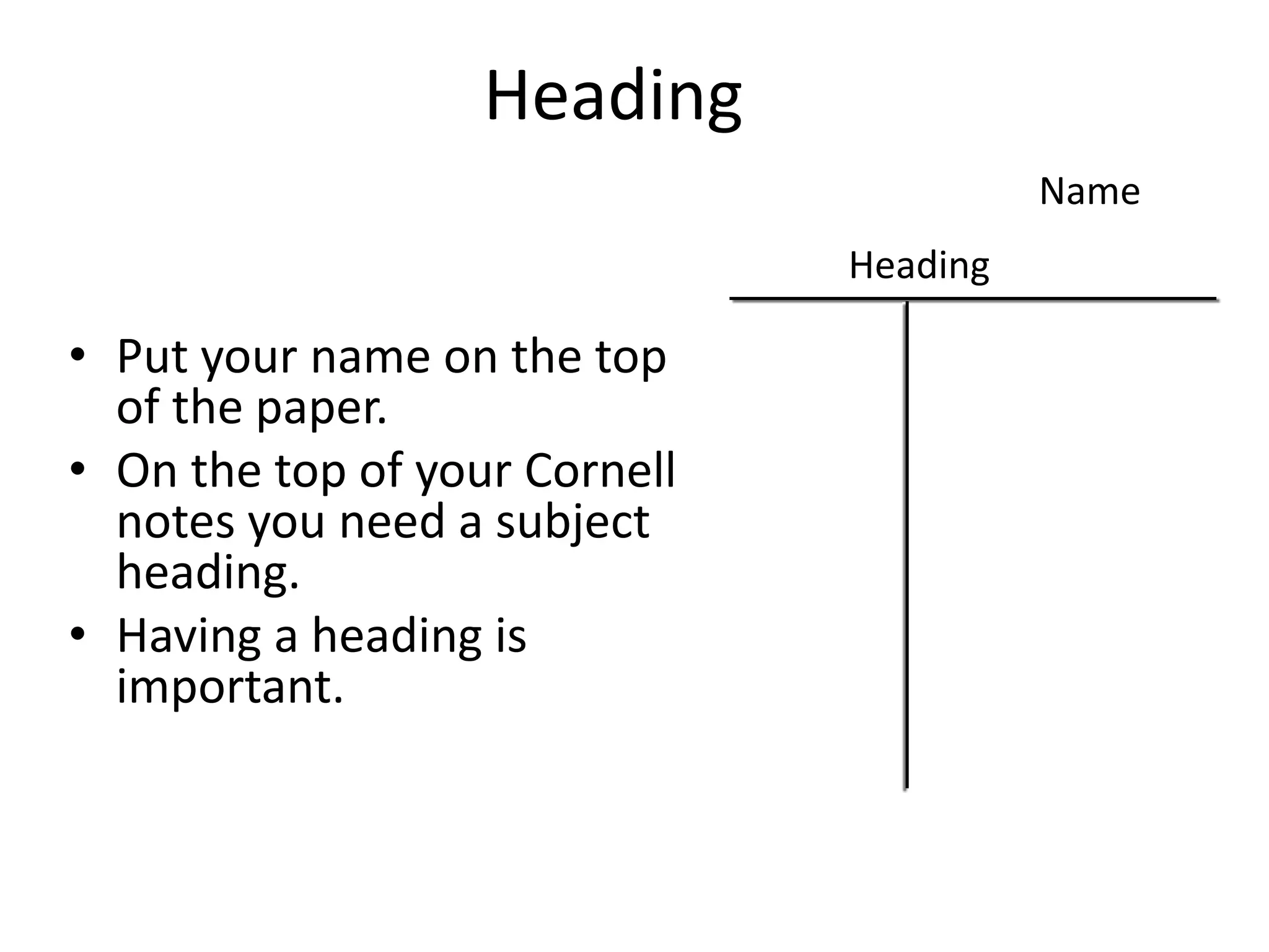 Cornell note taking | PPTX