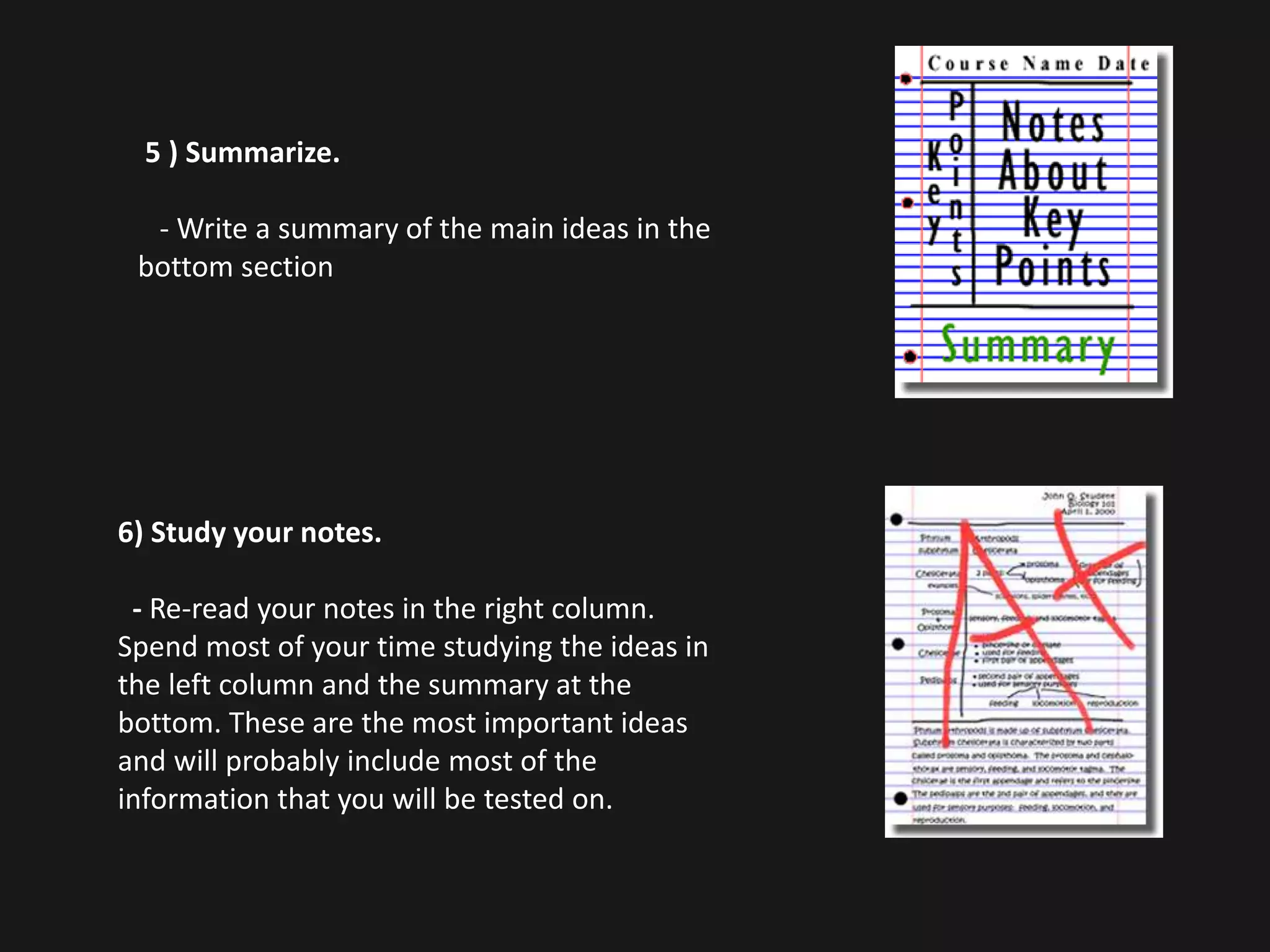 Cornell Note Taking System | PPTX