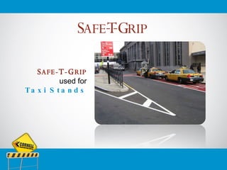 Cornell Construction Safe T-Grip pavement surface | PPT