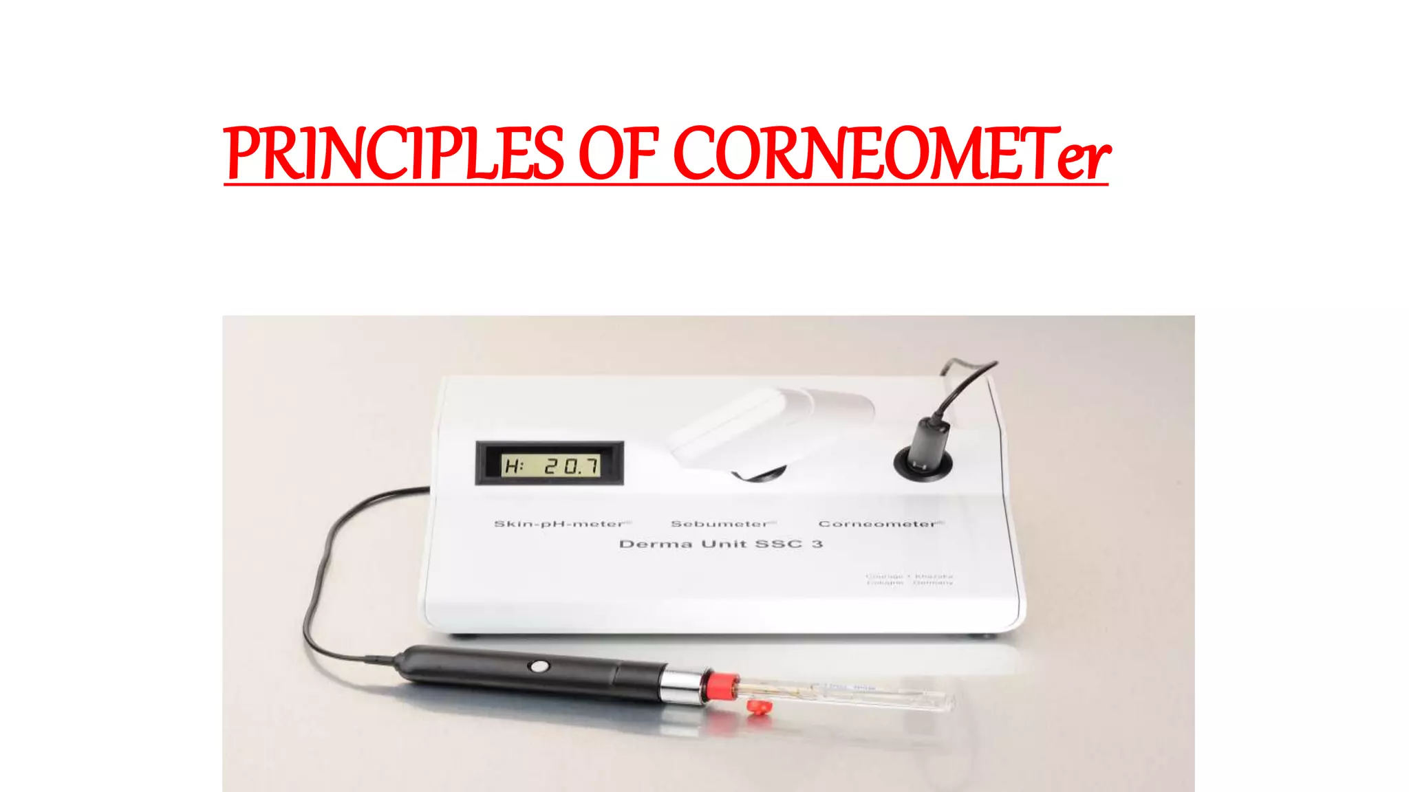 Corneometer | PPTX