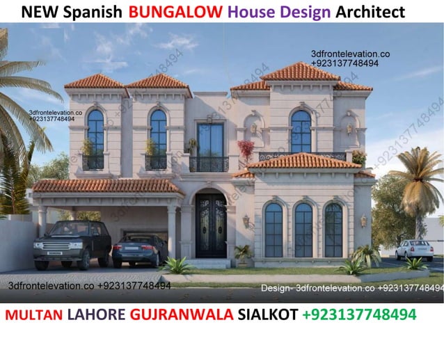 CORNER DHA HOUSE DESIGN PLANS IN SIALKOT GUJRANWALA MANDI BAHAUDDIN ...