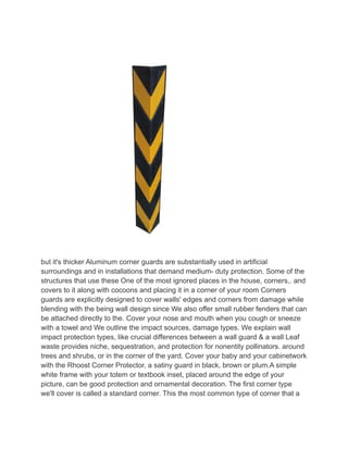 Corner protector recreational traffic safety signs | PDF