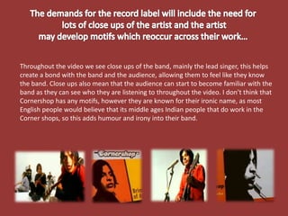 Cornershop- Brimful of Asha | PPTX