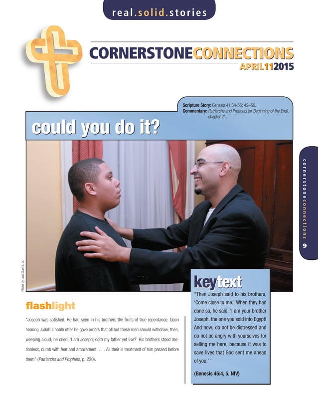 Lesson 2 | Cornerstone Connections | Sabbath School | Second Quarter ...