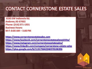 Cornerstone Estate Sales | PPT