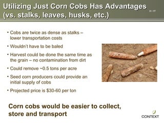 Corn Future Biofuels Feedstock 2.29.08 | Agriculture | Industries