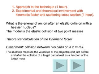 Rutherford Backscattering Spectrometry: A Laboratory Didactic Path ...