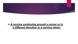 Cornices | PPTX