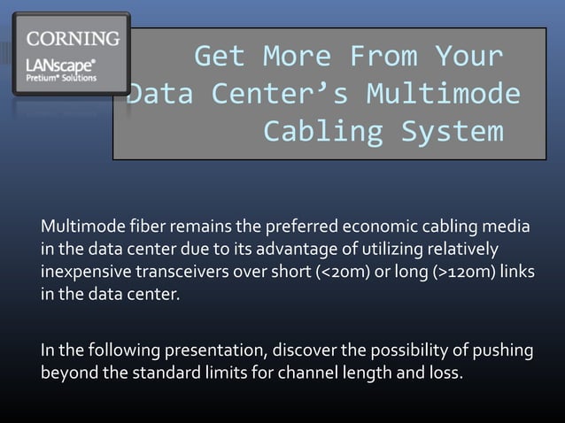 Corning slideshare 3 | PPT