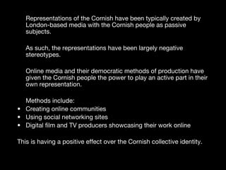 Cornish representation | PPT