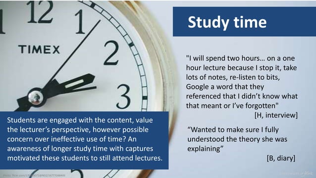 Understanding how and why students use lecture captures | PPT