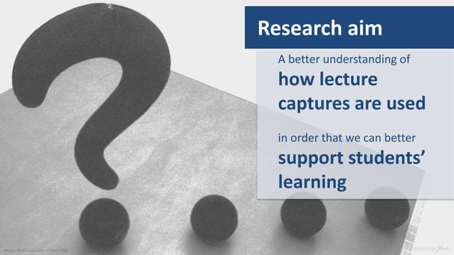 Understanding how and why students use lecture captures | PPT