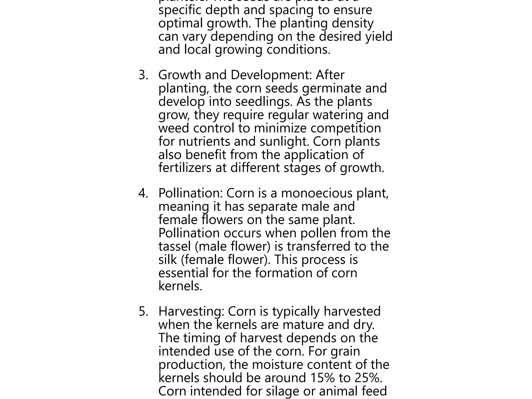 CORN PRODUCTION - ERWIN A. SESIO, Master of Agriculture | PPTX