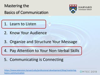 Leverage These Effective Communication Skills to Get Your Message ...