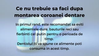Coroane dentare profesionale | PDF