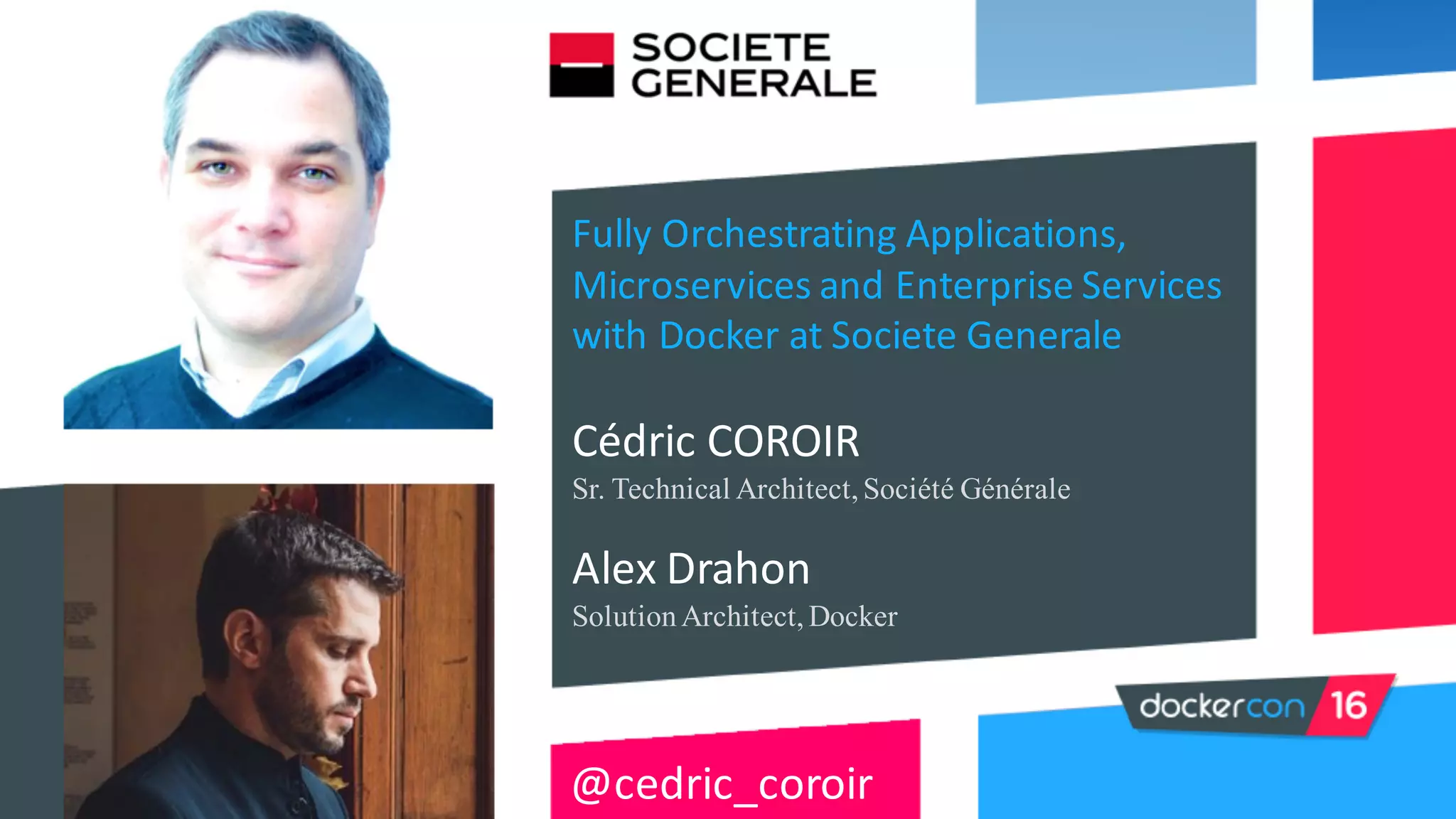 Fully Orchestrating Applications, Microservices and Enterprise Services ...