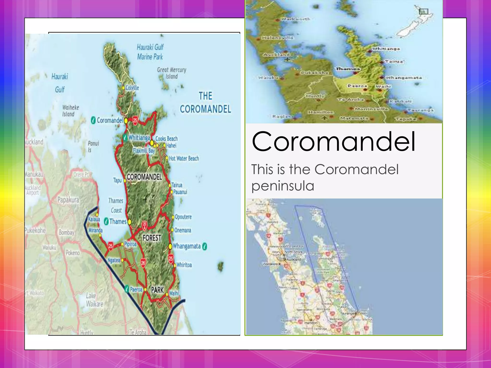 Coromandel peninsula (1) | PPTX