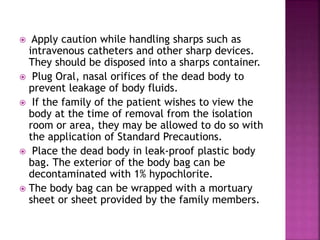 Corona Dead Body Management (Covid-19) | PPT