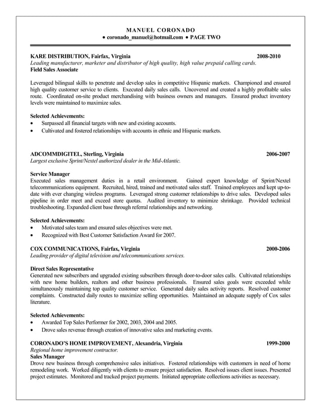 Coronado Manuel Resume R1[1] | DOC