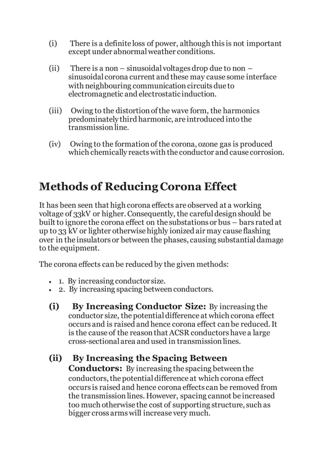 Corona Effect: What is Corona | Corona Effect in Transmission Line ...