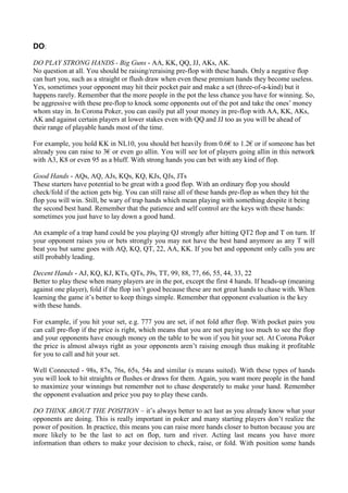 Corona Poker Player Guide | PDF | Casino and Gambling Video Games | Video Game Genres