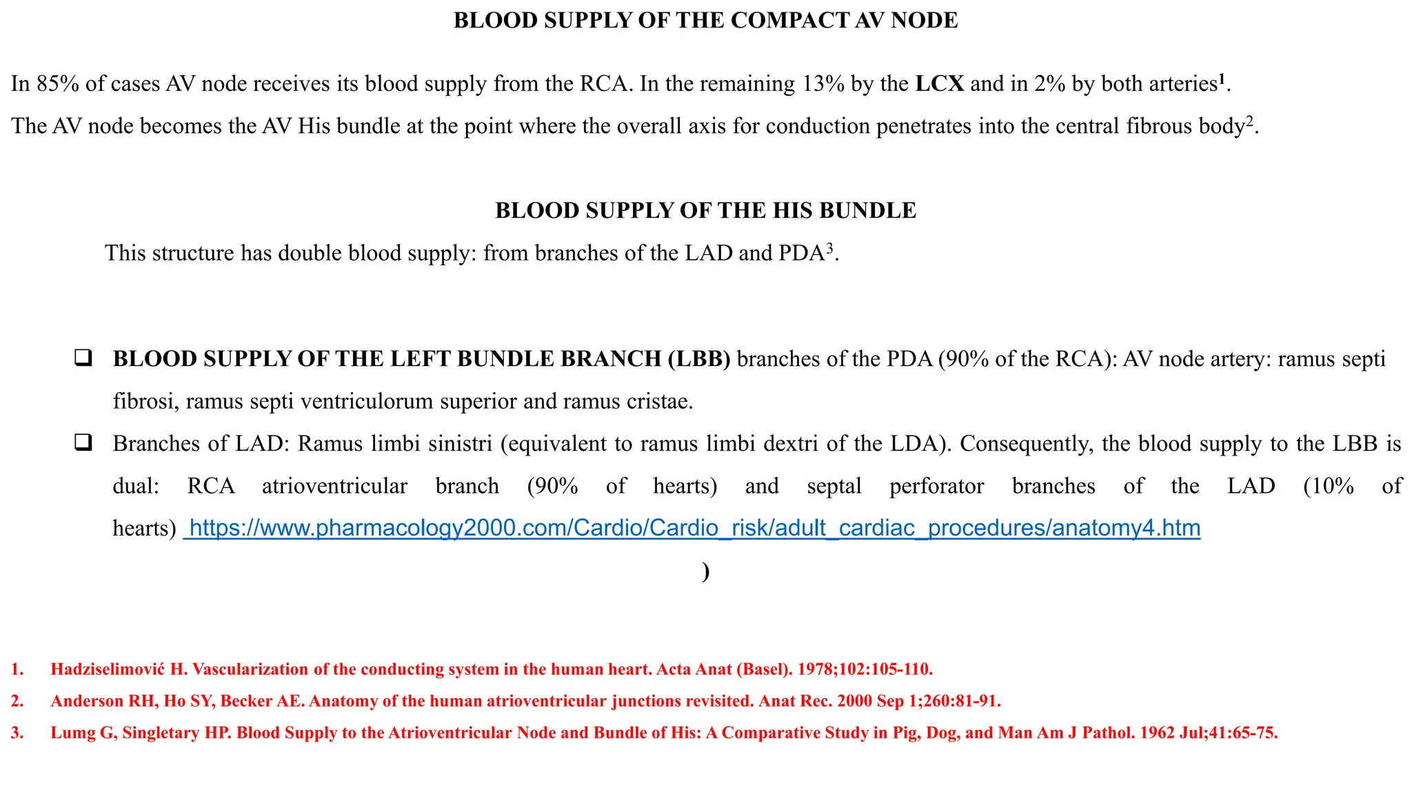 Coronary-artery Circulation Overview Observations about Kugel's artery ...