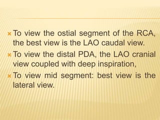 Coronary anatomy | PPT