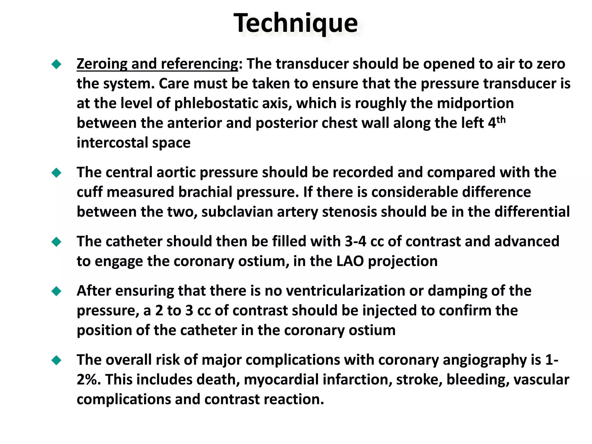 Coronary anatomy and angiographic views | PPTX