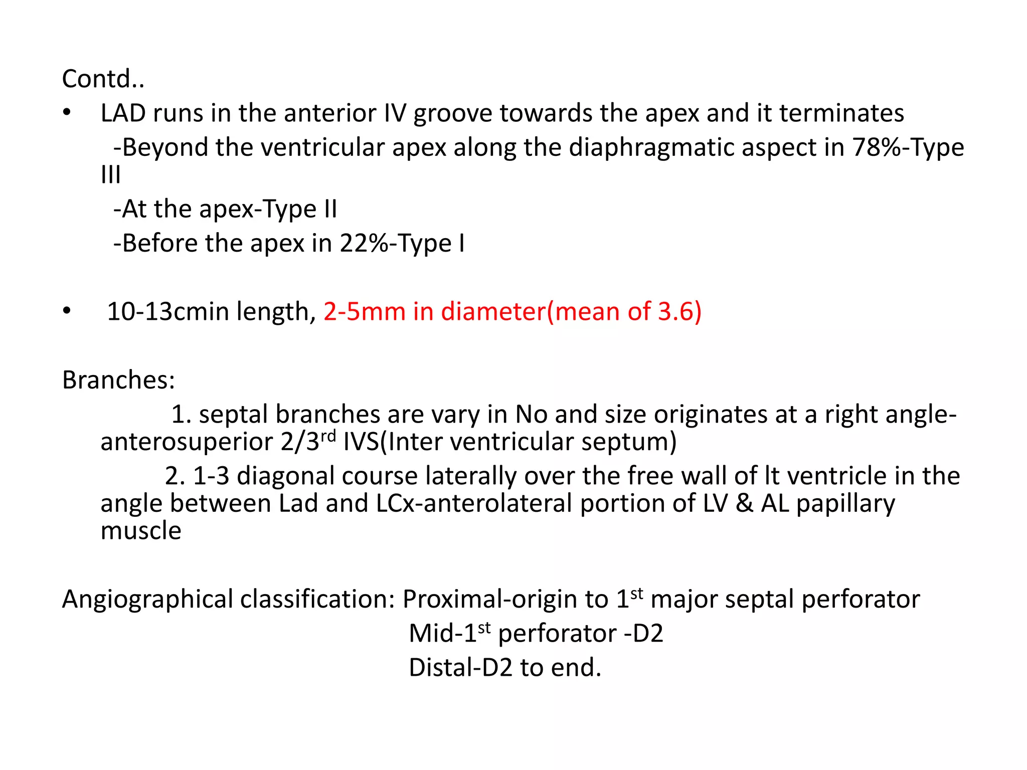 Coronary anatomy and angiographic views | PPTX