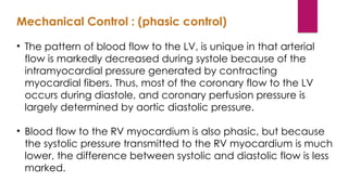 CORONARY ANATOMY AND BLOOD FLOW cardiology.pptx