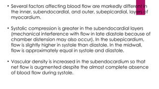 CORONARY ANATOMY AND BLOOD FLOW cardiology.pptx