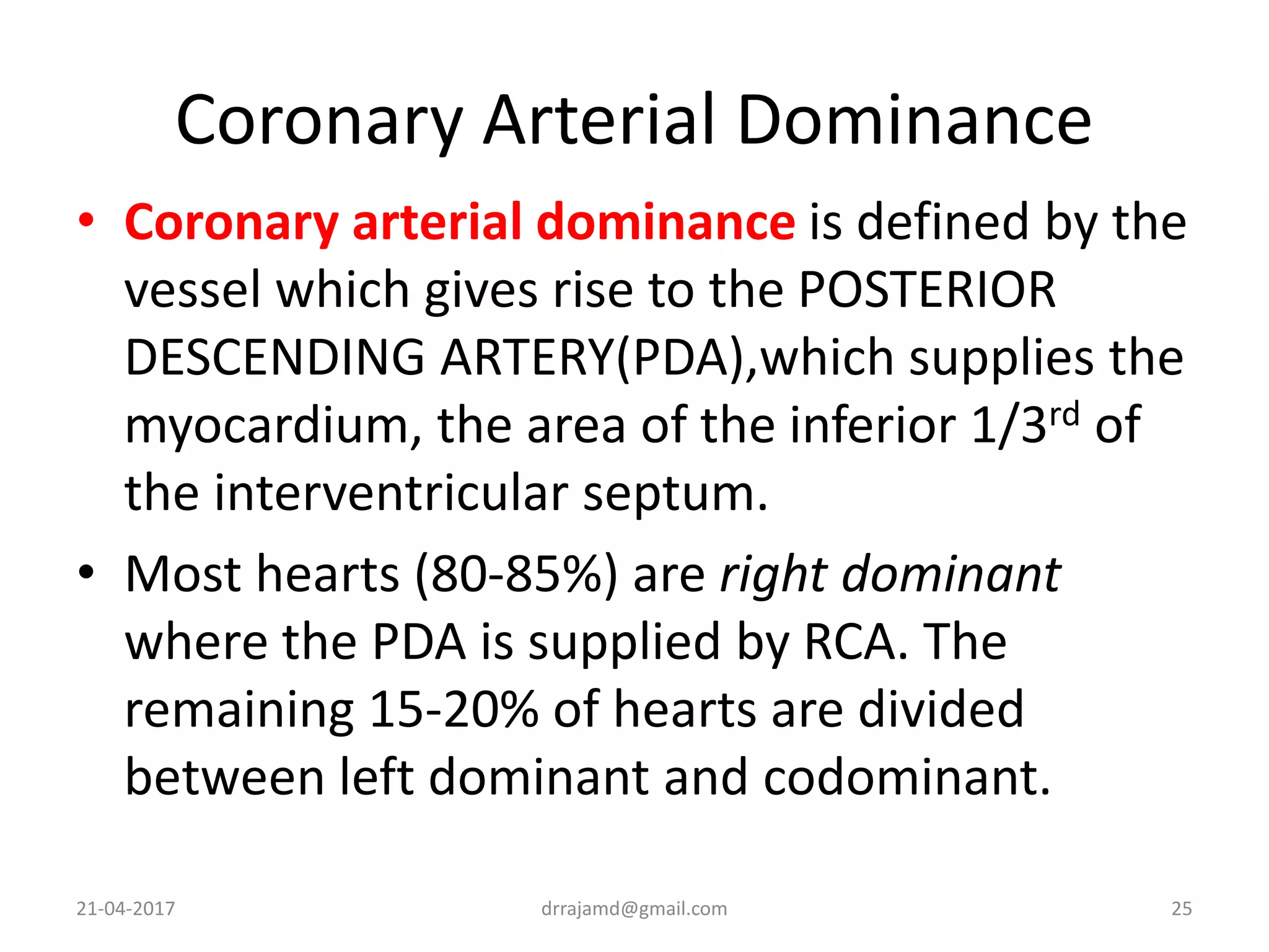 Coronary angiogram an overview | PPTX