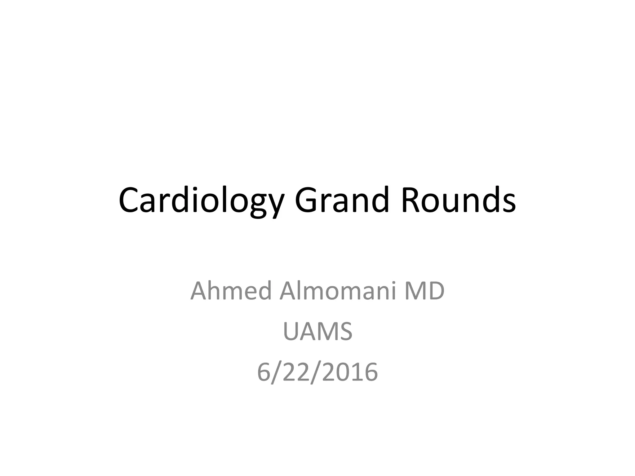 Coronary arteries anomalies | PPTX