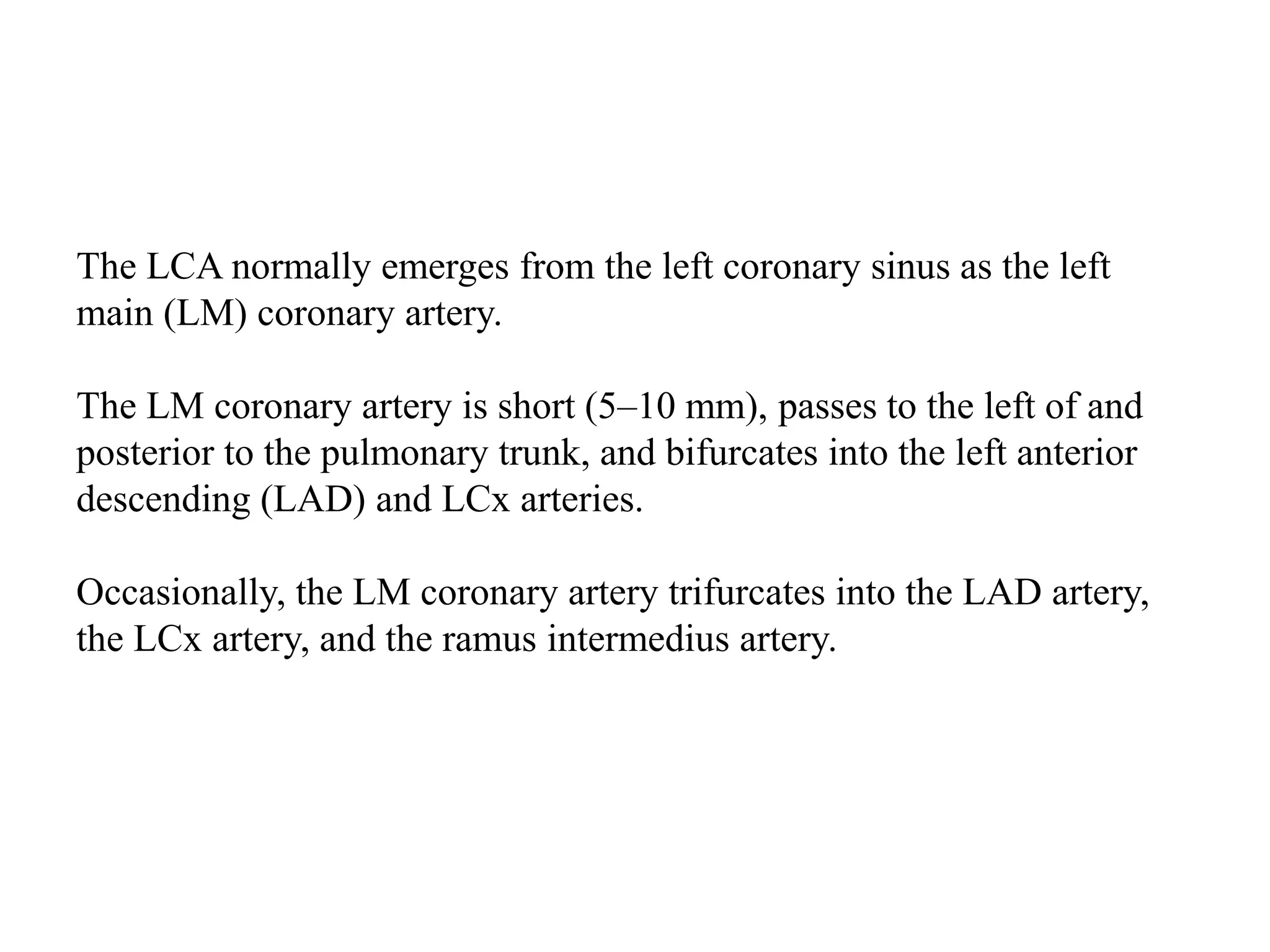 Coronary artery anatomy | PPTX