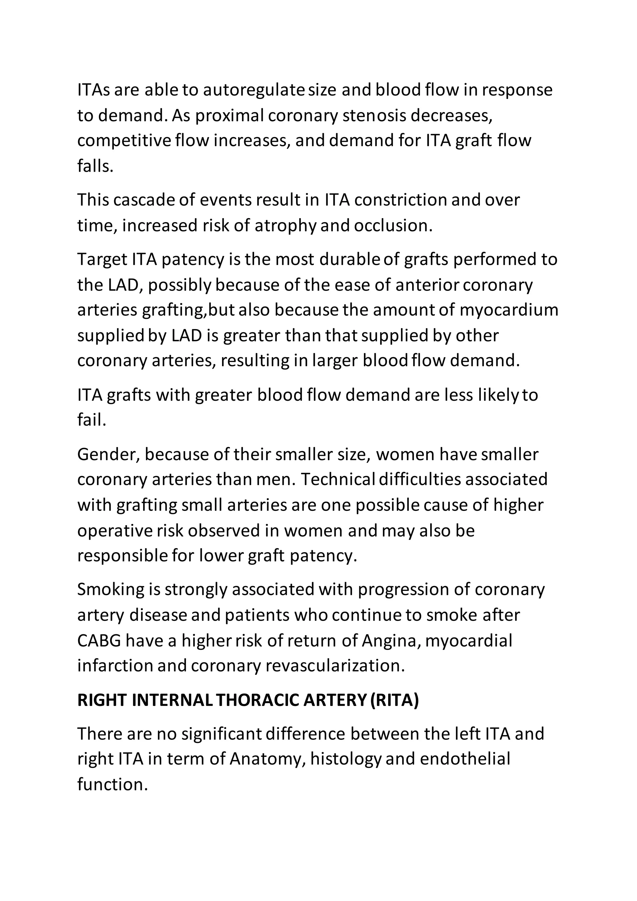 Coronary artery bypass graft conduits | DOCX