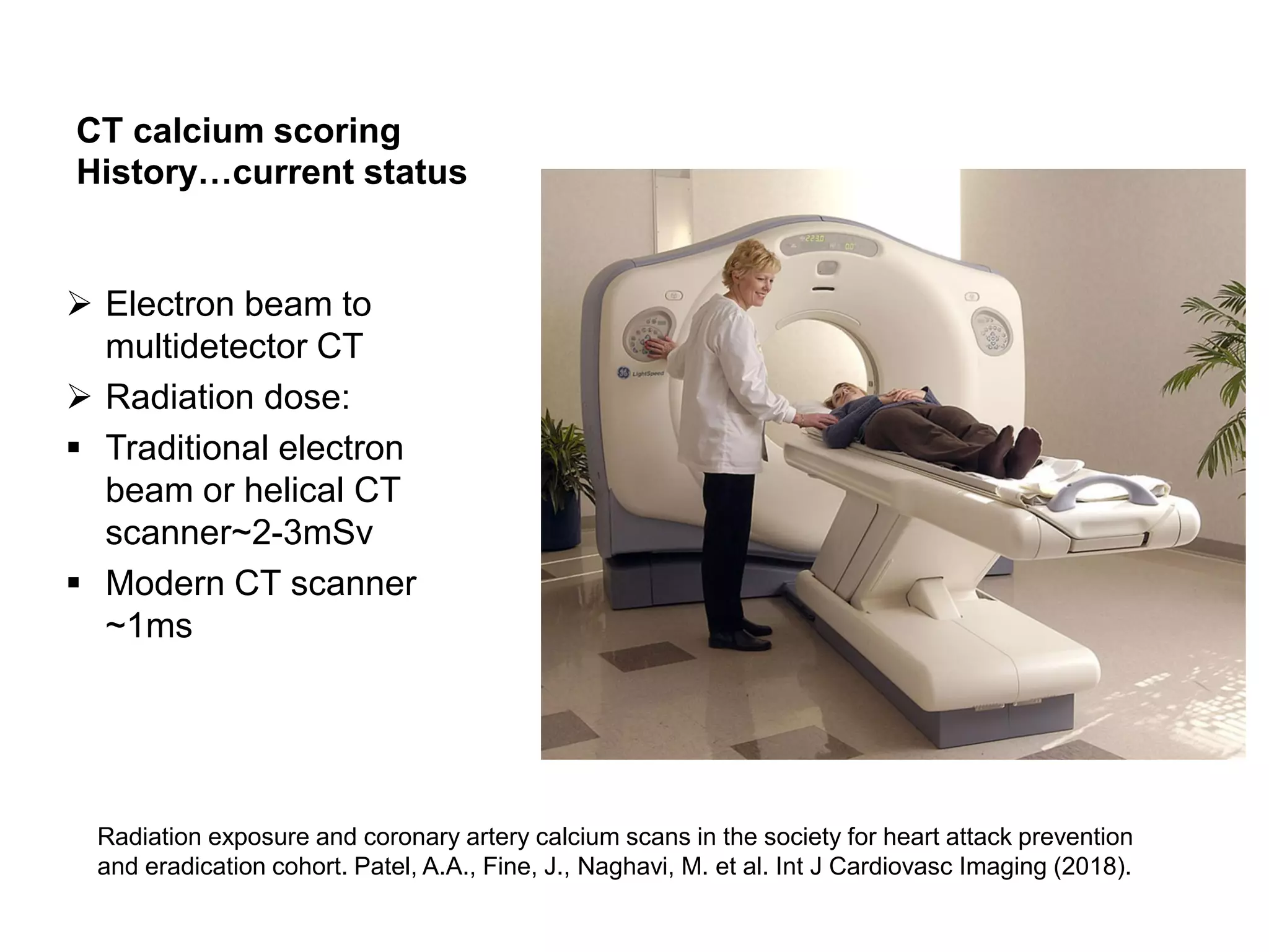 Coronary artery calcium scoring IDoR 2018 | PDF