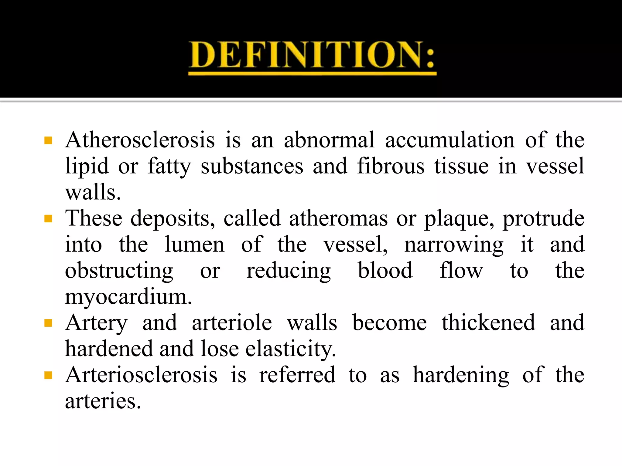 Coronary artery disease | PPTX