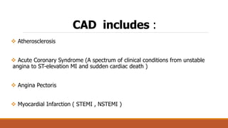 Coronary Artery Disease | PPTX